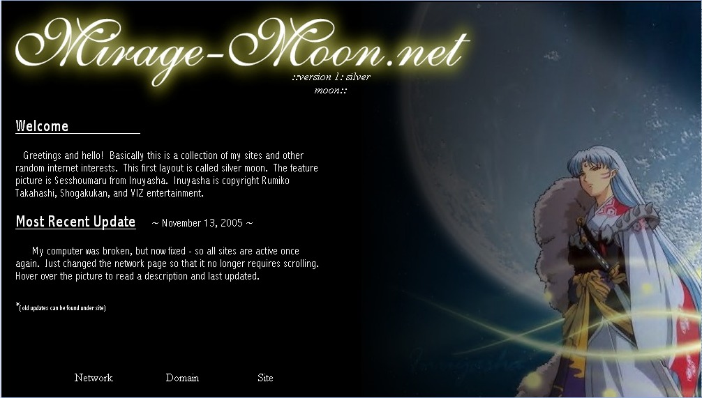 Version 1: Silver Moon